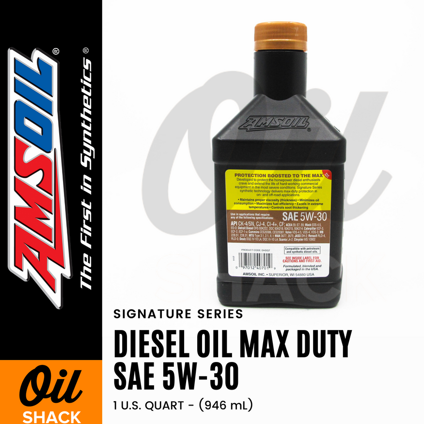Diesel Engine Oils – Oil Shack